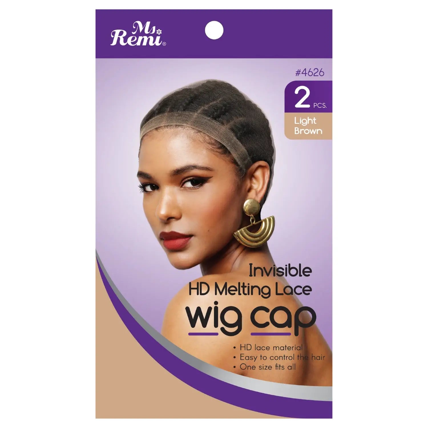 Annie International - Ms. Remi HD Invisible Melting Wig Cap 2pc, Light ...